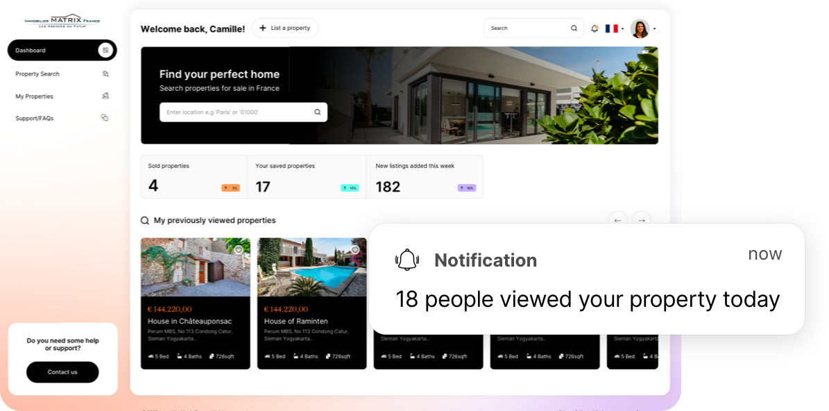 Immobilier Matrix France